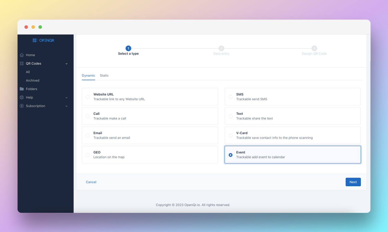 Event QR Codes for Event Marketing - OpenQr