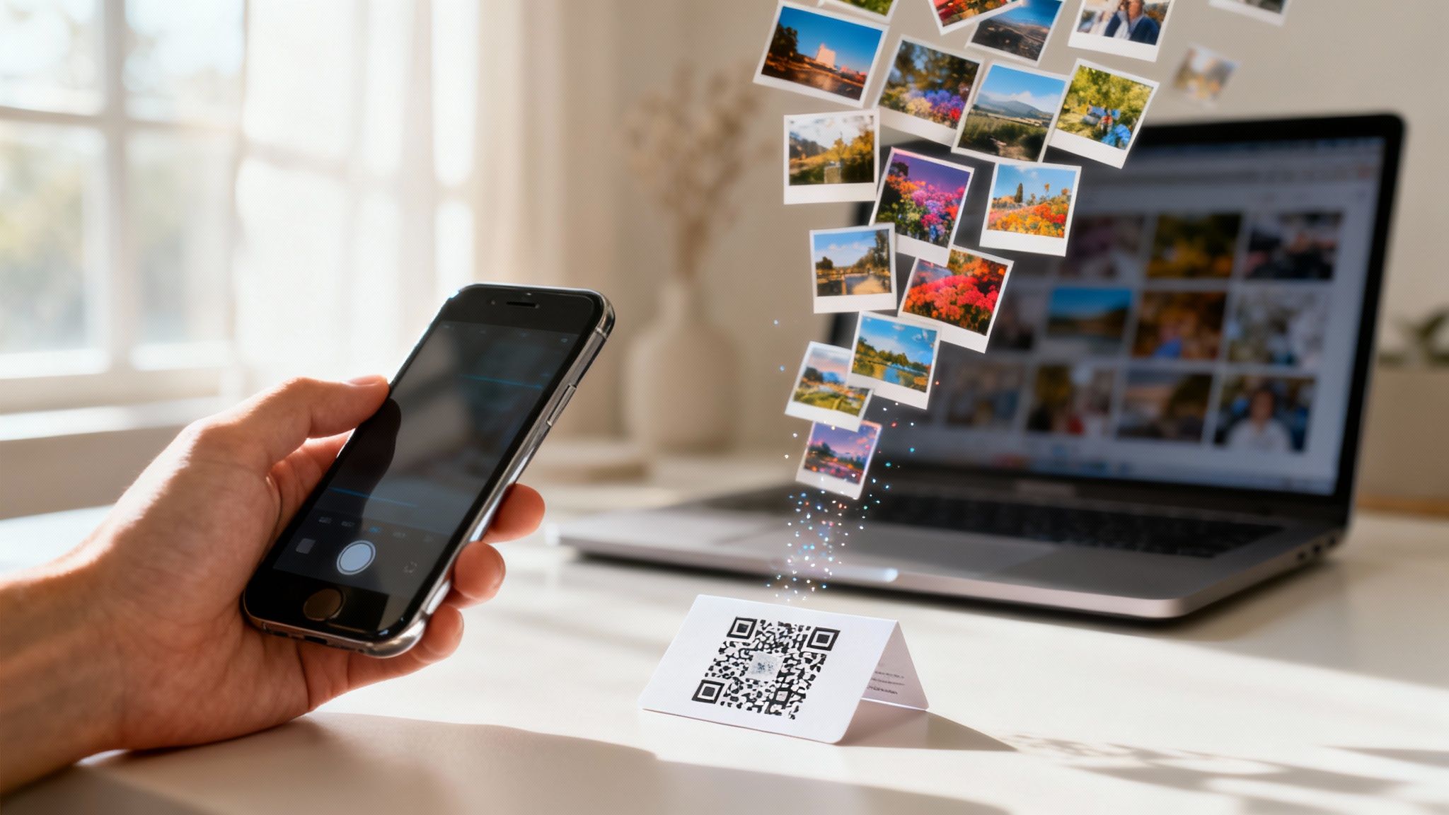 Master QR Code for Photo Sharing - OpenQr