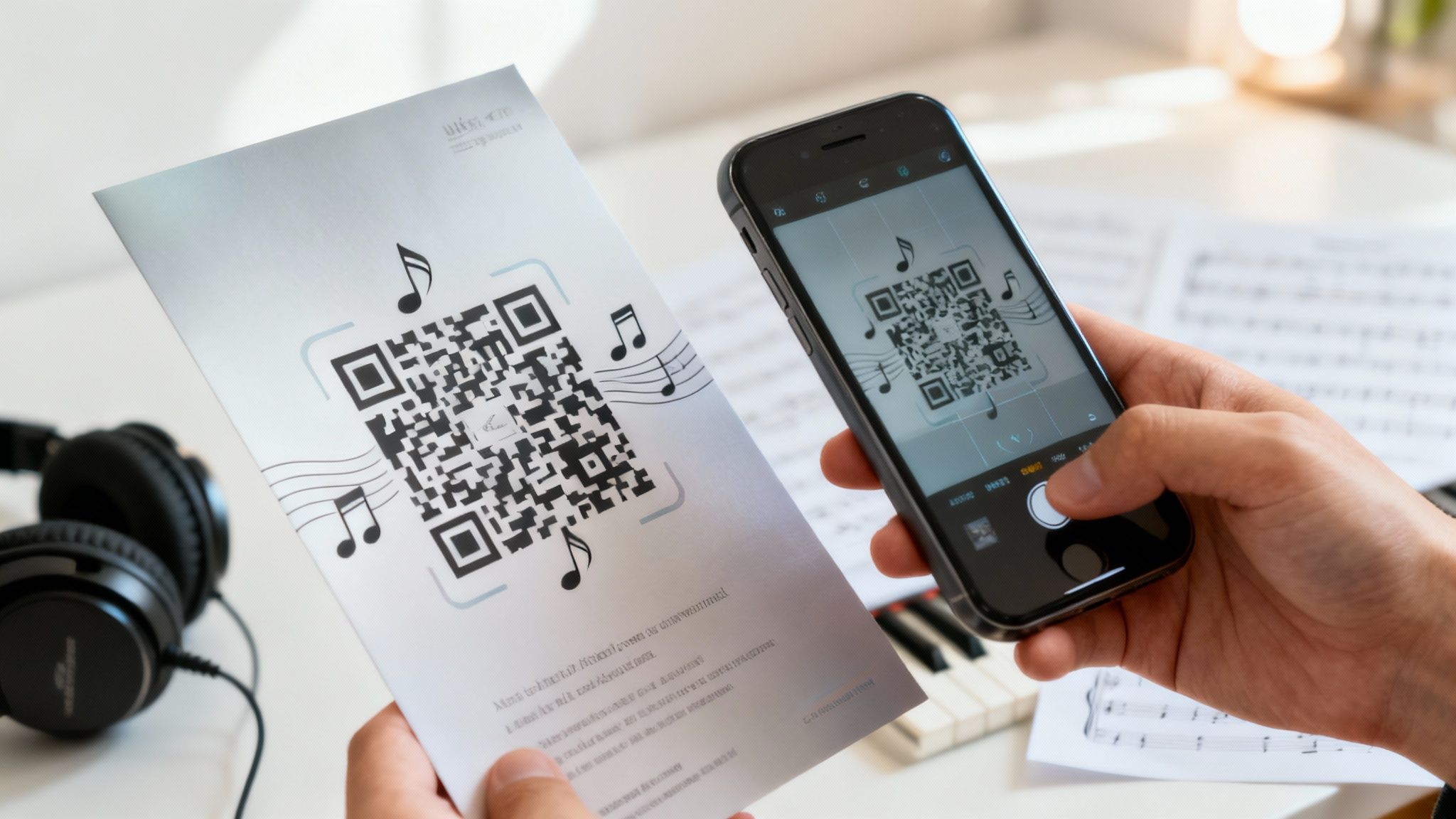Create a QR Code for Music and Grow Your Audience - OpenQr